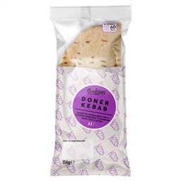 Snacksters Doner Kebab 130g – Convenient Ready Meal | Eden Farm